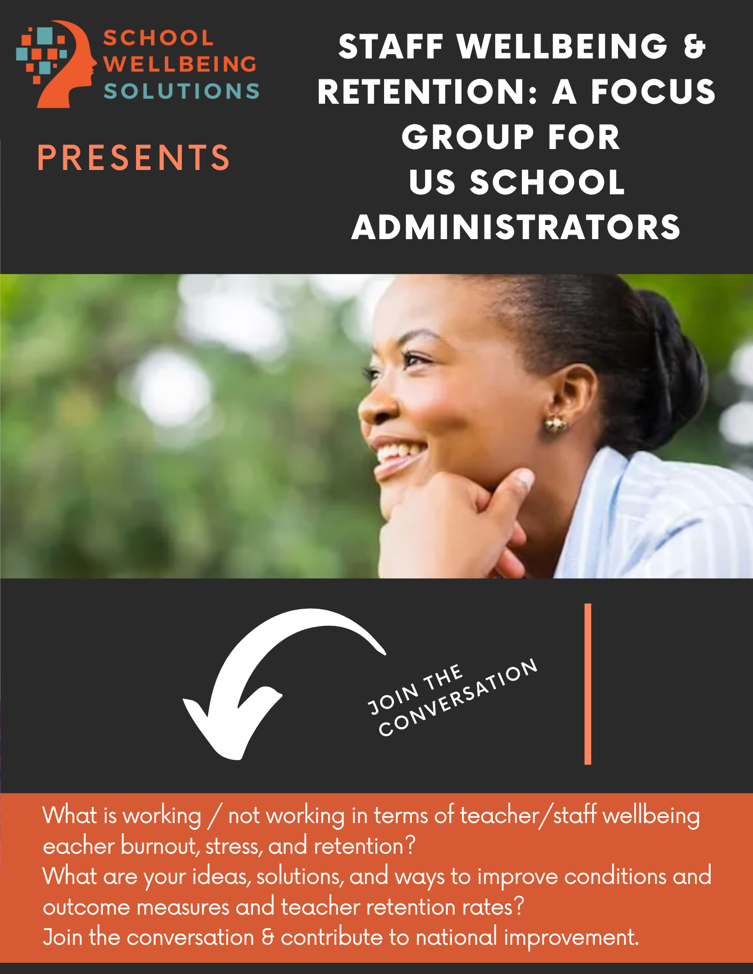 Staff Retention Focus Group - School Wellbeing Solutions